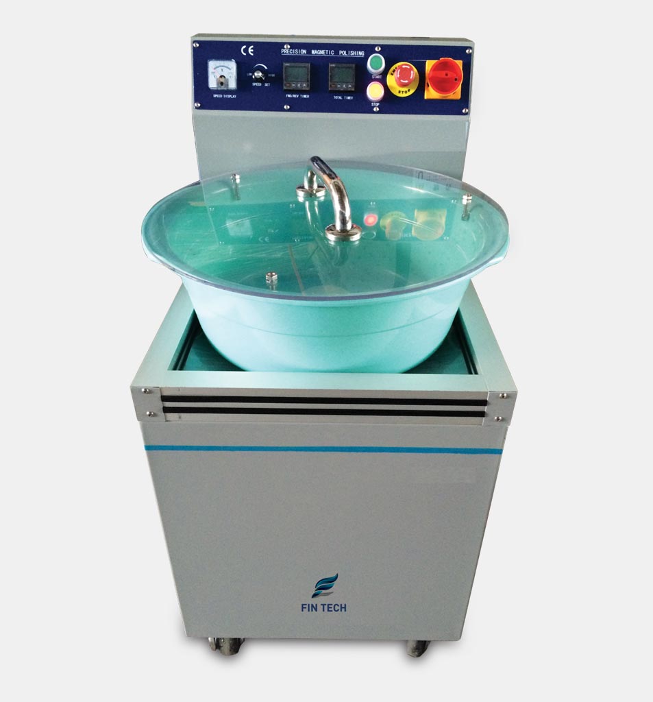Table Top Magnetic Polisher – 3R MassFin Equipments Pvt Ltd